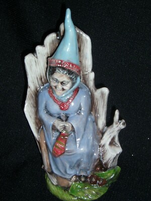 WIZARD MOTHER CERAMIC STATUE - HAND PAINTED - RARE AND HARD TO FIND | eBay