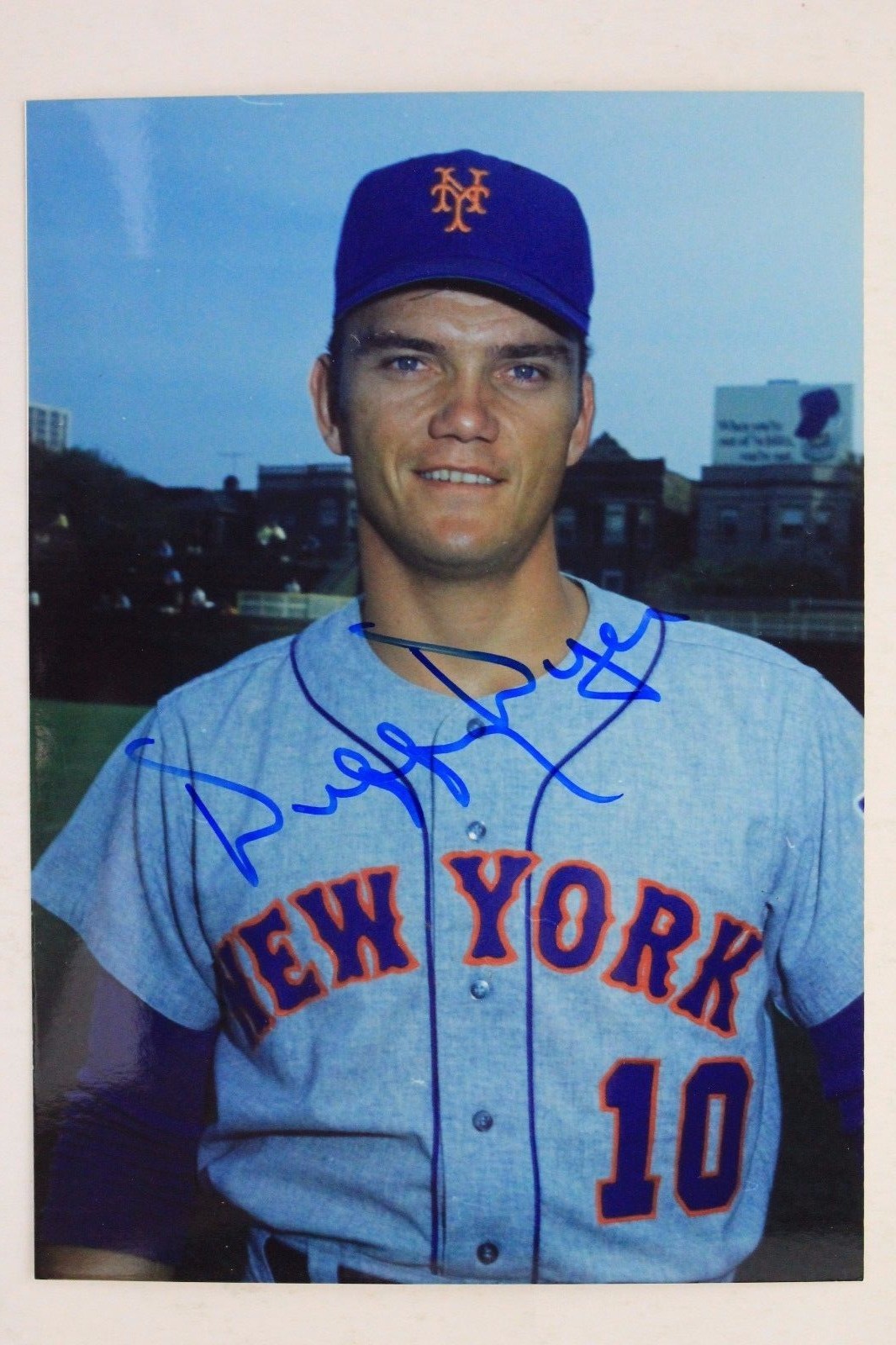 DON DUFFY DYER New York METS Pirates Tigers Expos Autographed 3x5 Photo ...