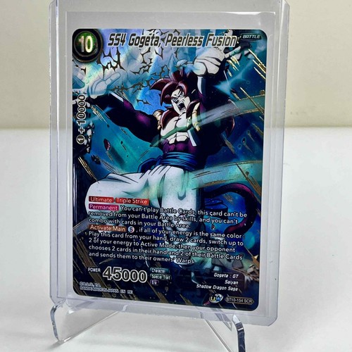 BT10-154 SCR SS4 Gogeta, Peerless Fusion Dragon Ball Super | 2nd ...