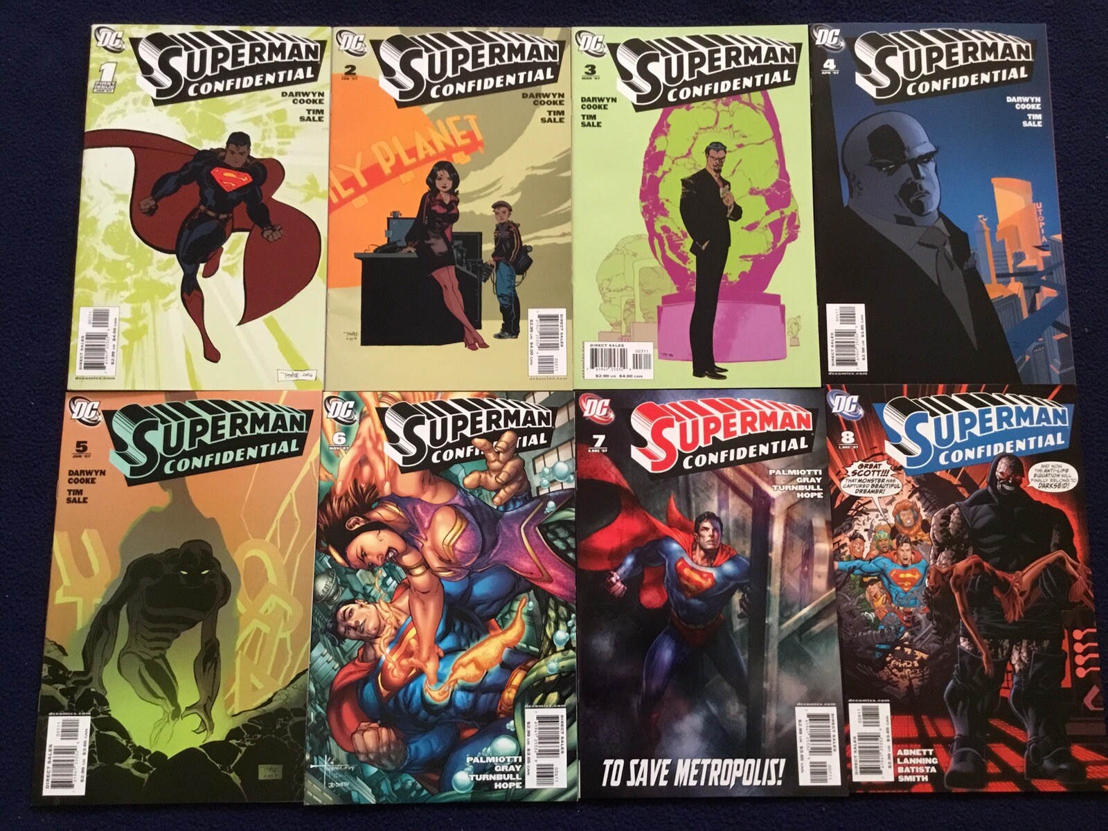 Superman Confidential 1-14 (2007) Clark Kent Lex Luther Justice League ...