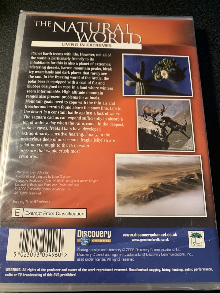 The Natural World: Living in Extremes (DVD, 2005) | eBay UK