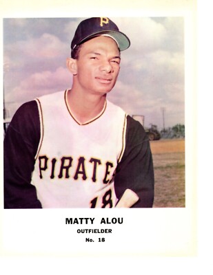 MATTY ALOU PITTSBURGH PIRATES 8X10 PHOTO REPRINT BASEBALL USA | eBay