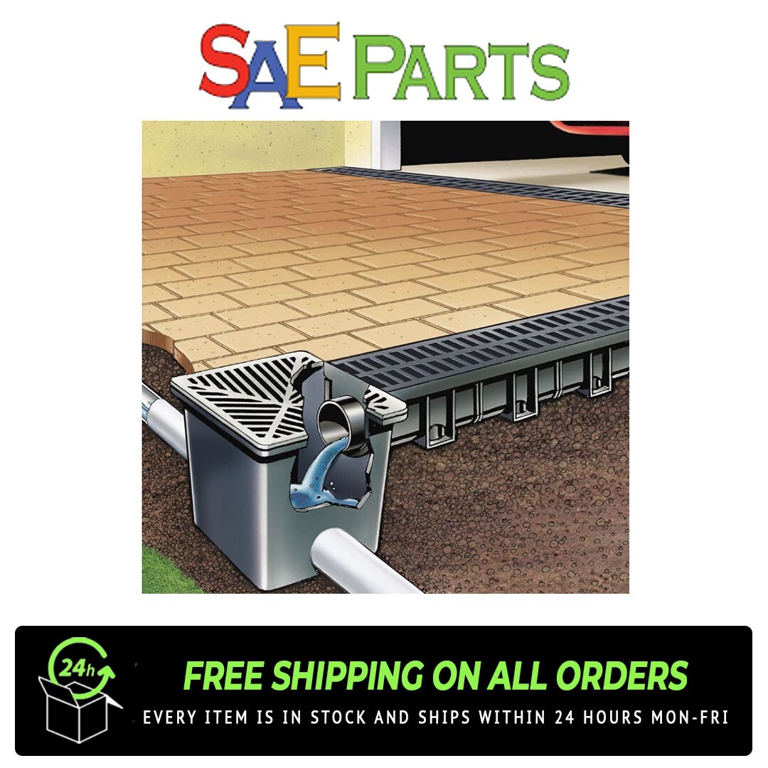 Storm Water Pit and Catch Basin Channel Drain Systems with Galvanized ...