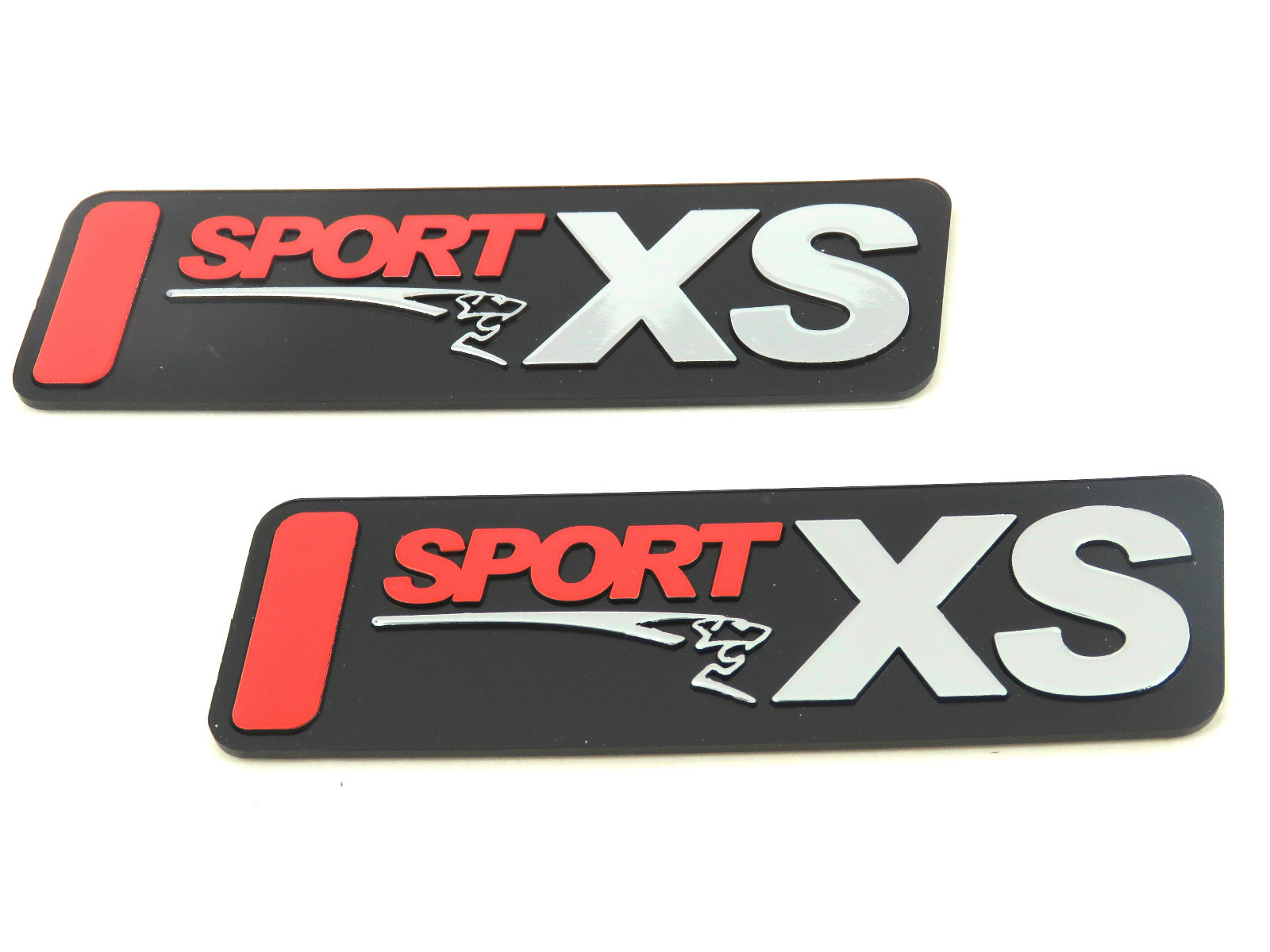 2 x Genuine New PEUGEOT SPORT XS DOOR BADGE Side Emblem 107 207 407 HDi ...