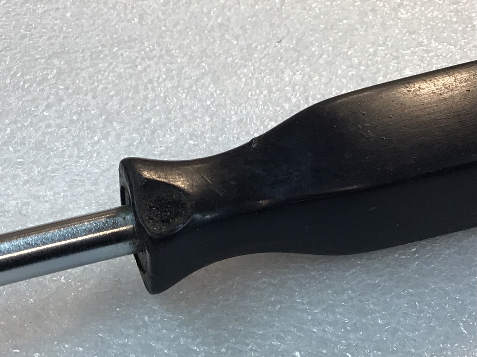 SNAP-ON#TM4A - 5-1/2” LONG, BLACK HARD HANDLE, 1/4” DR., DRIVER HANDLE ...