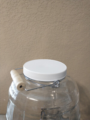Strong 120mm Lid for 1 & 2.5 gallon Anchor Hocking barrels. Choose your ...