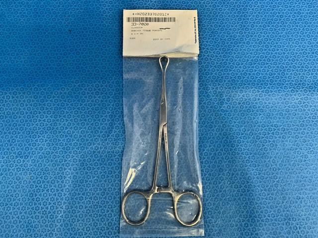 Codman 33-7020 Classic Babcock Tissue Forceps Surgical Grade 6-1/4” for sale online | eBay
