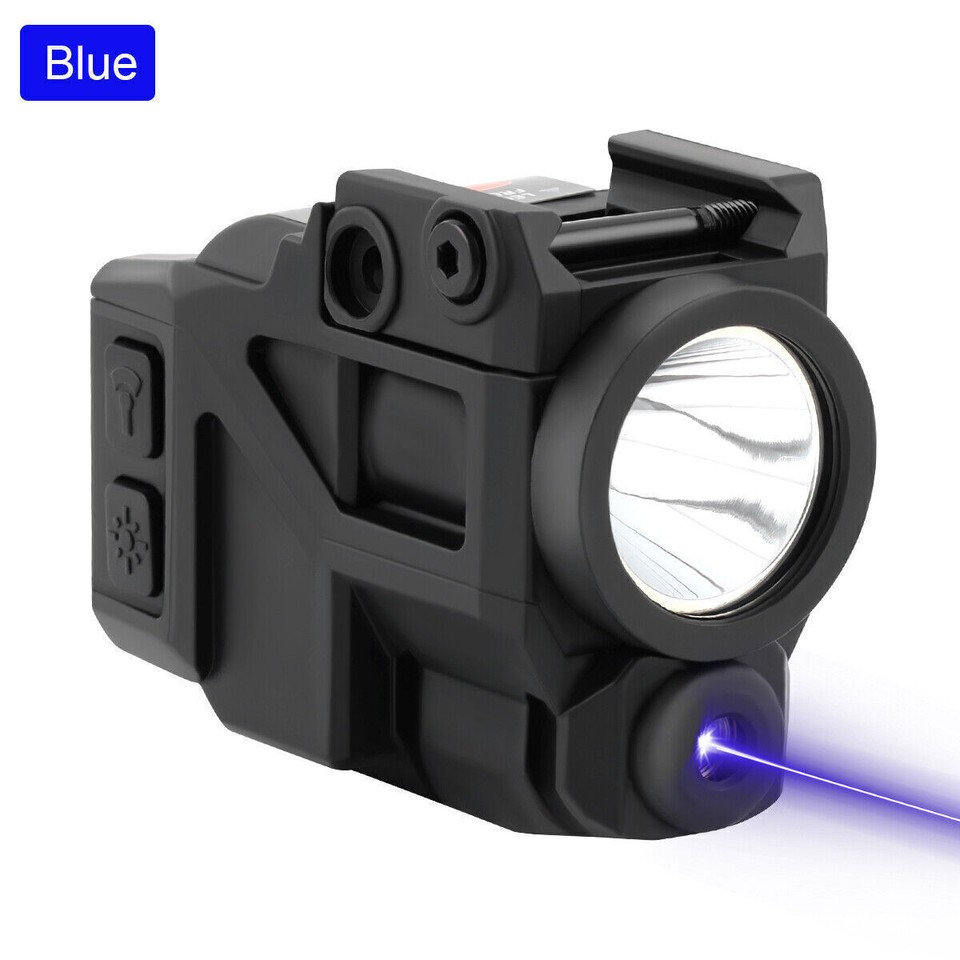 Green Red Blue Laser Sight 500lm Flashlight Combo For Glock 17 19 ...
