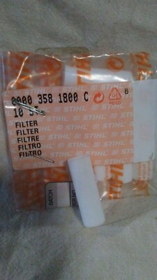 STIHL 0000-358-1800 FS81 FS86 FS88 FS106 HT75 BR320 BR400 FUEL FILTER ...