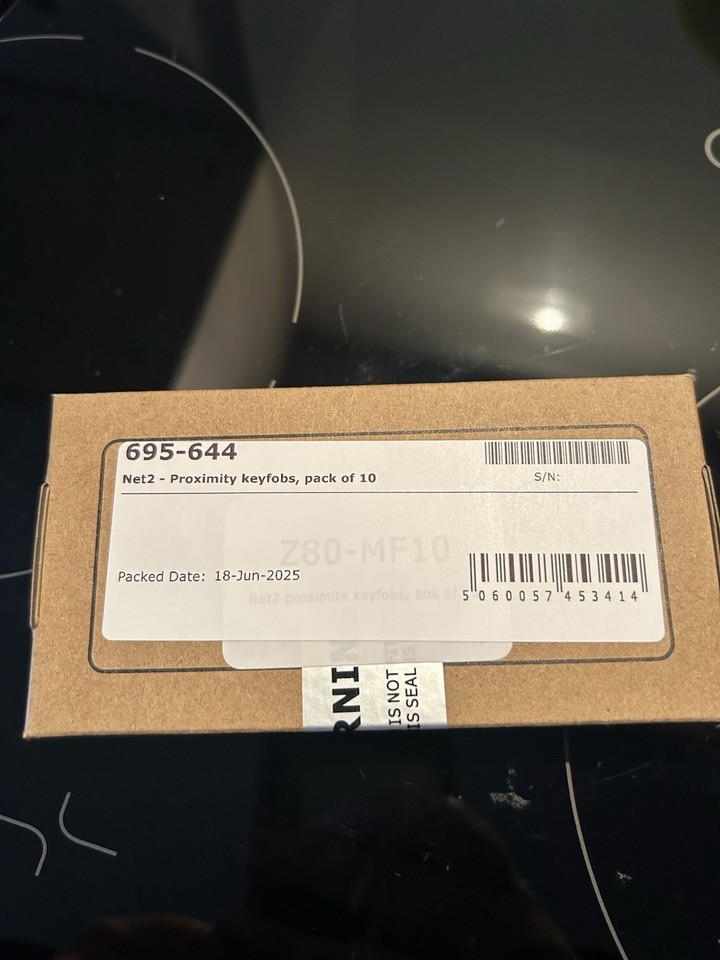 Paxton Net2 Proximity Key Fobs 695-644, Pack of 10 New, Sealed | eBay UK