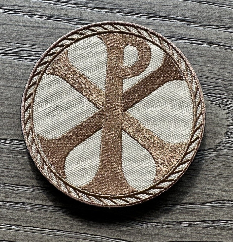 CHI-RHO CHRISTOGRAM JESUS CHRIST CHRISTIAN SYMBOL PX DESERT TACTICAL ...