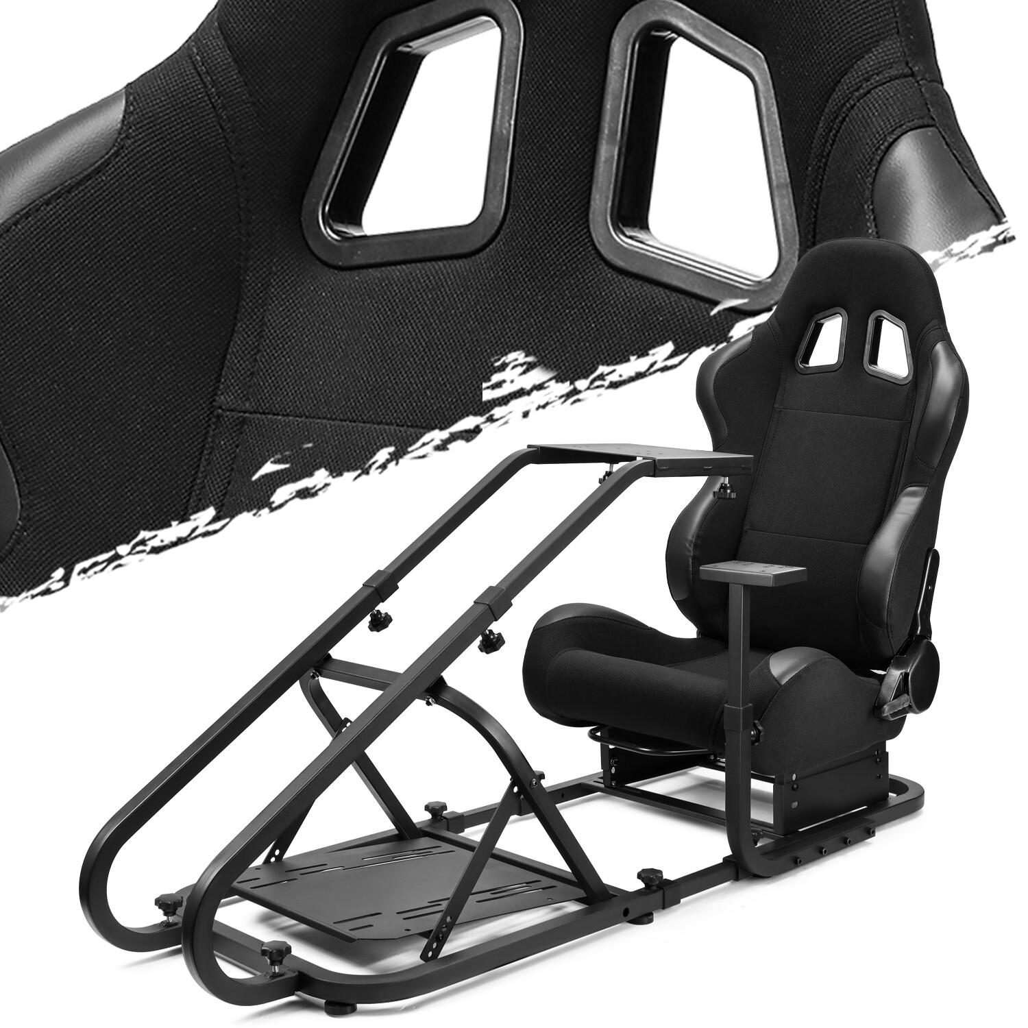 Racing Simulator Cockpit Fit Logitech G25 G27 G2 G920 Thrustmaster with ...