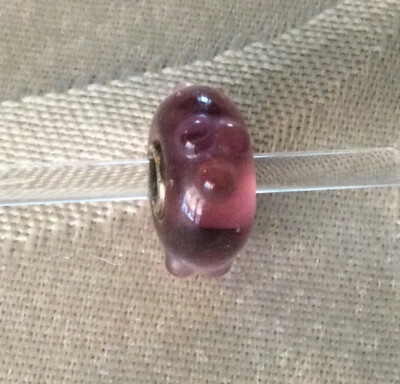 Authentic Trollbeads Purple Flower Bud 61330, Retired & New | eBay