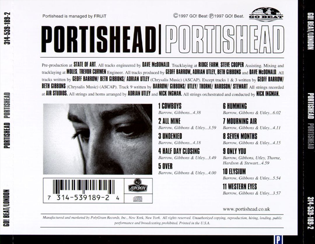 Portishead Portishead Portishead's "Roseland NYC Live 25": A