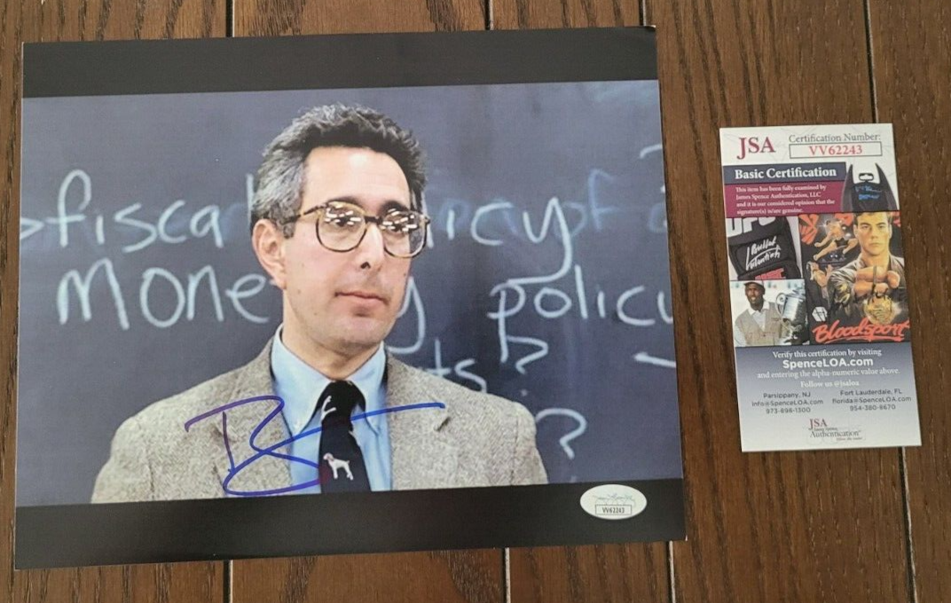 Ben Stein signed 8x10 color photo Ferris Bueller's Day Off JSA | eBay