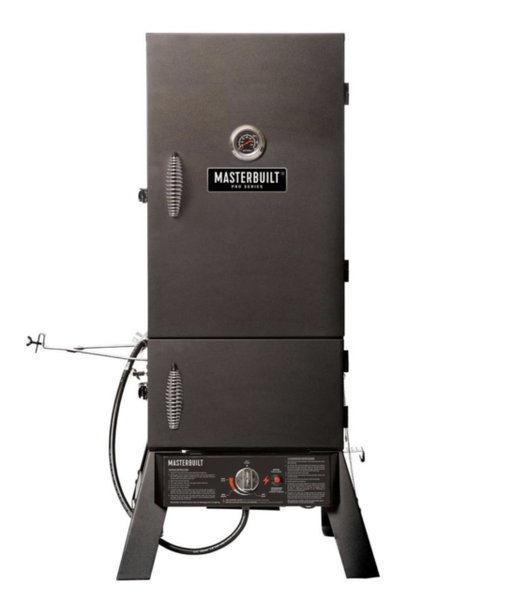 Masterbuilt Pro MB26050412 Steel Black 15400 Btu Propane Dual Fuel ...