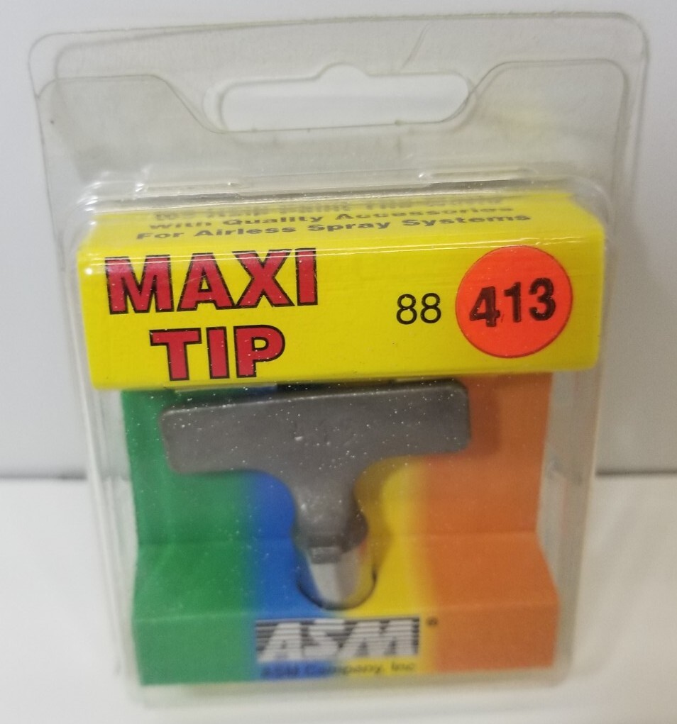 ASM MAXI-TIP 88-413 airless spray gun tip | eBay