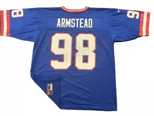 New York Giants Armstead Jersey Mens XL Nike Vintage Blue | eBay