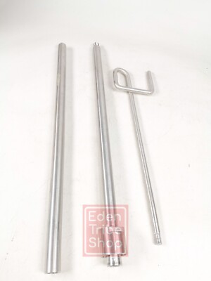 Genuine Jiffy Steamer J-2 J-200 J-2000 J-4000 Rod 3-Piece Pole Style B ...