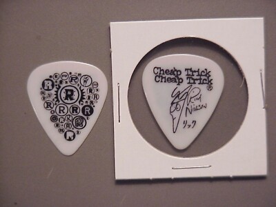 Cheap Trick guitar pick Rick Nielsen "R's" in circles | eBay