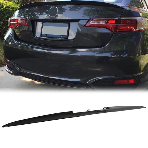 For Acura ILX TSX TLX RLX Glossy Rear Roof Trunk Spoiler Lip Tail Wing ...