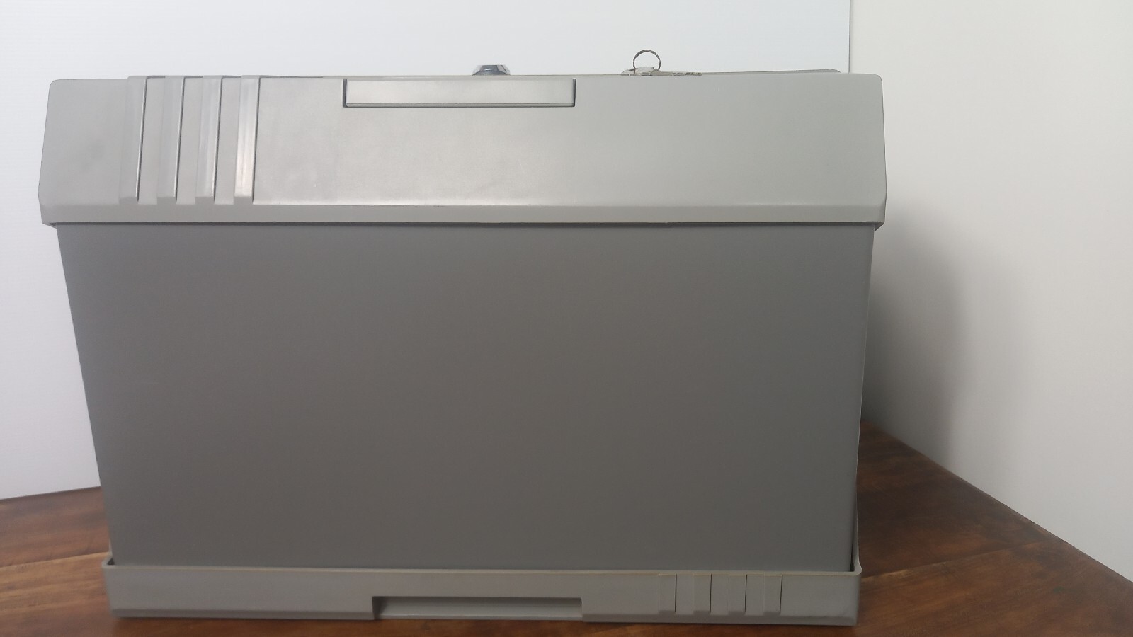 Vintage HELIX box File... Lockable.. With Keys With Files Metal/Plastic ...