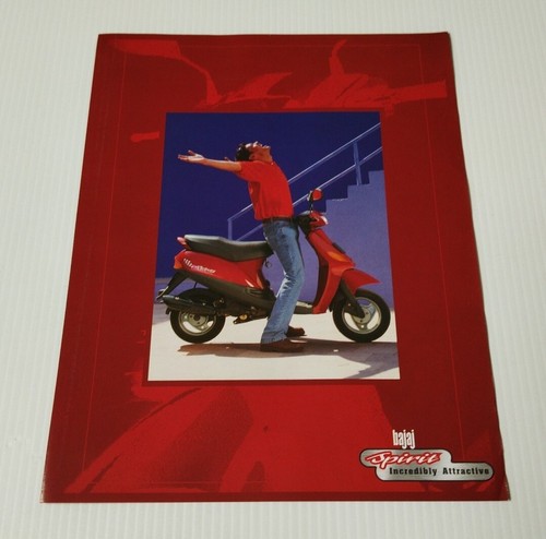 Bajaj Spirit 60cc de 1999 UK Prospectus Catalogue Brochure Moto | eBay