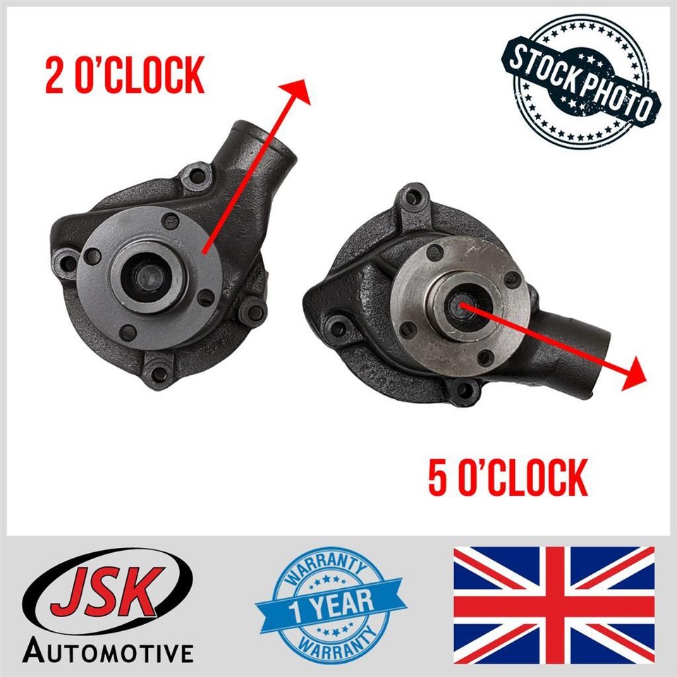 Water Pump Ford Marine & Industrial Engines Dorset 2709E 2711E 2712E ...