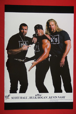 NWO WWF Scott Hall Kevin Nash Hulk Hogan 2002 Wrestling Pic Poster ...