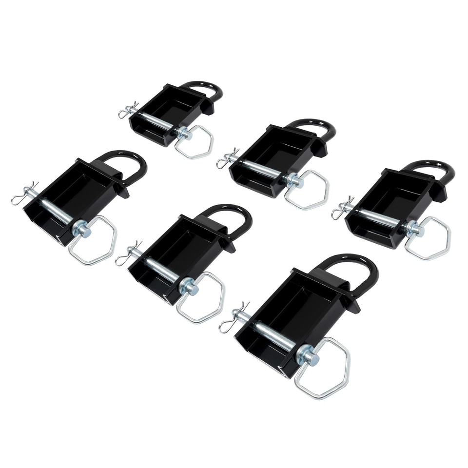 6PK Heavy-Duty 12,000 Lbs Removable D-Ring Stake Pocket For Flatbed ...