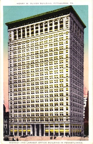 Henry W. Oliver Building, Pittsburgh, Pennsylvania Office Building ...