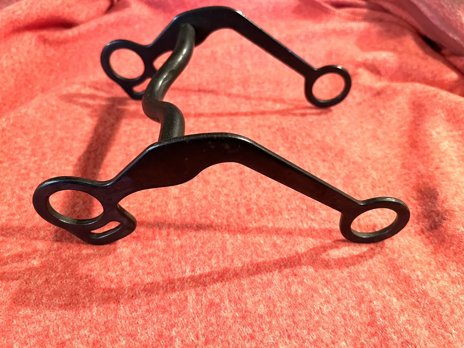 5” Black Steel Low Port Western Curb Bit | eBay