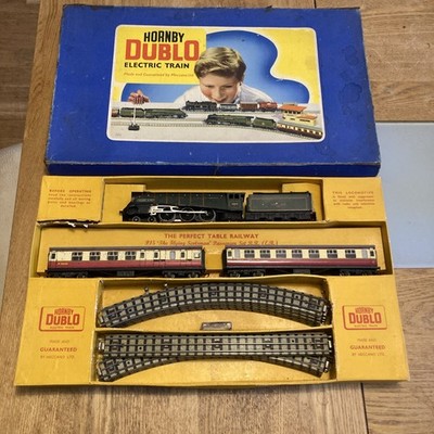 Hornby Dublo P15 “The Flying Scotsman” Passenger Train Set Silver King ...