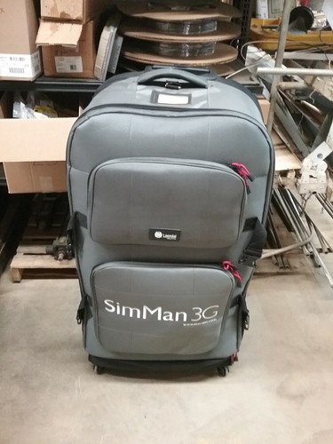 Laerdal SimMan Medical Manikin Equipment Case Legs Gray | eBay