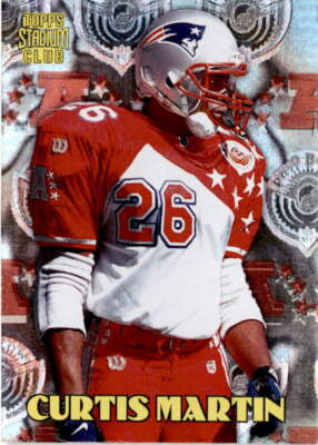 1996 Stadium Club #PB16 Curtis Martin Patriots Pro Bowl | eBay