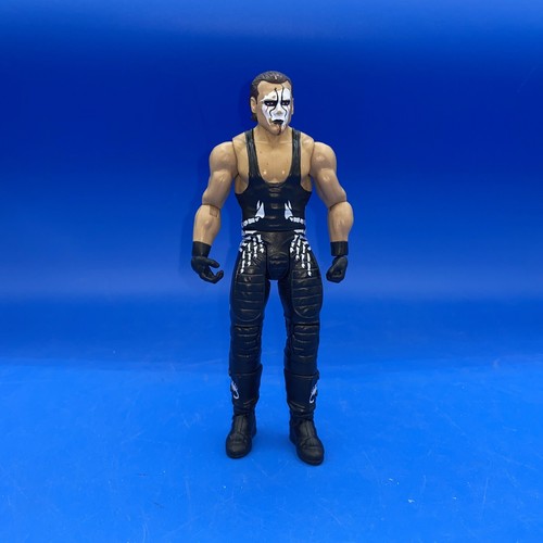 WWE Sting Action Figure 2015 Mattel The Crow Wrestling WWF AEW Wrestler ...