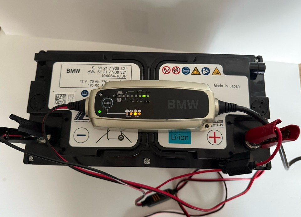 2021 2022 2023 2024 BMW M3 M4 M8 G80 G82 F92 LITHIUM ION BATTERY 70a ...