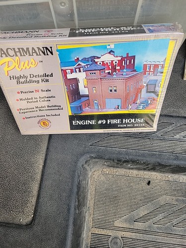 N Scale NIB Engine #9 Firehouse Kit By Bachmann | eBay