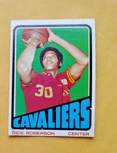 1971 72 Topps Basketball Card #126 RICK ROBERSON Cavaliers VG/EX | eBay