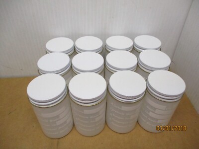 SAMPLE BOTTLES PLASTIC METAL SREW TOP QTY-12 | eBay