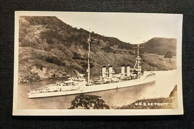 Vintage USS Detroit CL 8 US Navy Photo Print | eBay