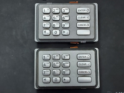 Lot of 2 EPP-6000K Nautilus Hyosung ATM Machine Keypads. AS IS! *READ ...