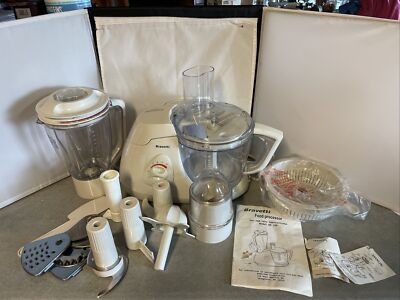 Bravetti EP199 Food Processor with many Parts & attachments - works | eBay
