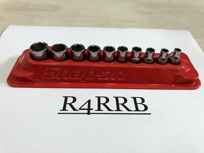 Snap-on Tools USA 1/4" Drive SAE Shallow 6 Point Chrome Socket Set ...