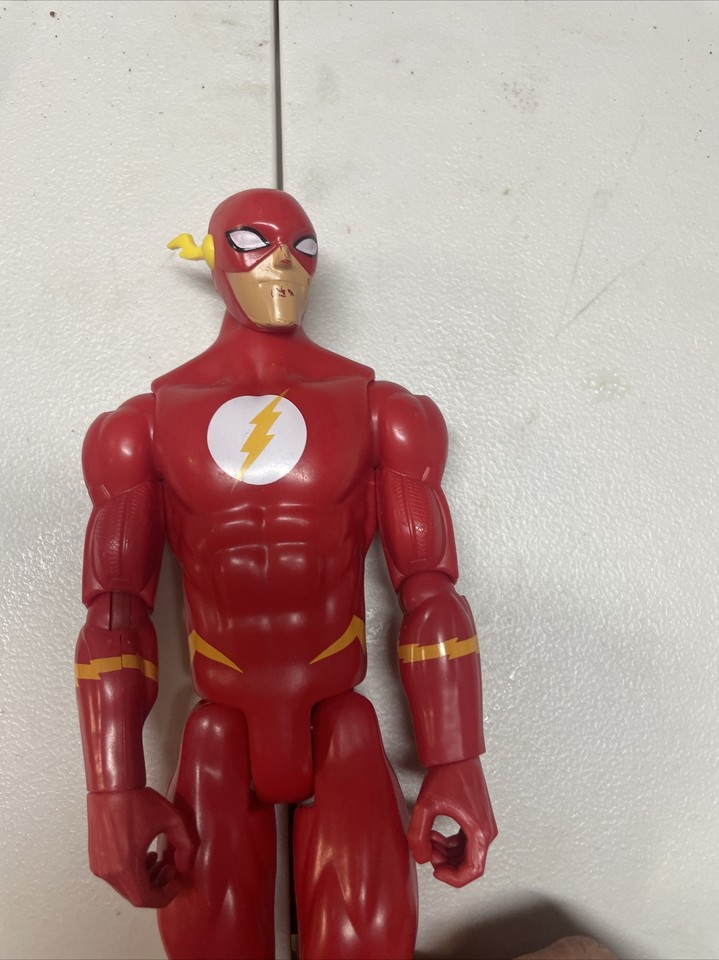 The Flash 12 Inch Action Figure Mattel DC Comics Justice League Action ...
