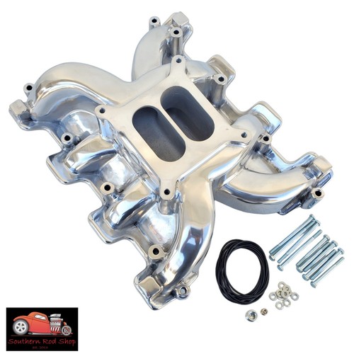 LS1 LS2 LS6 LSX Carburetor Polished Intake 4150 Cathedral Port 4.8 5.3 ...