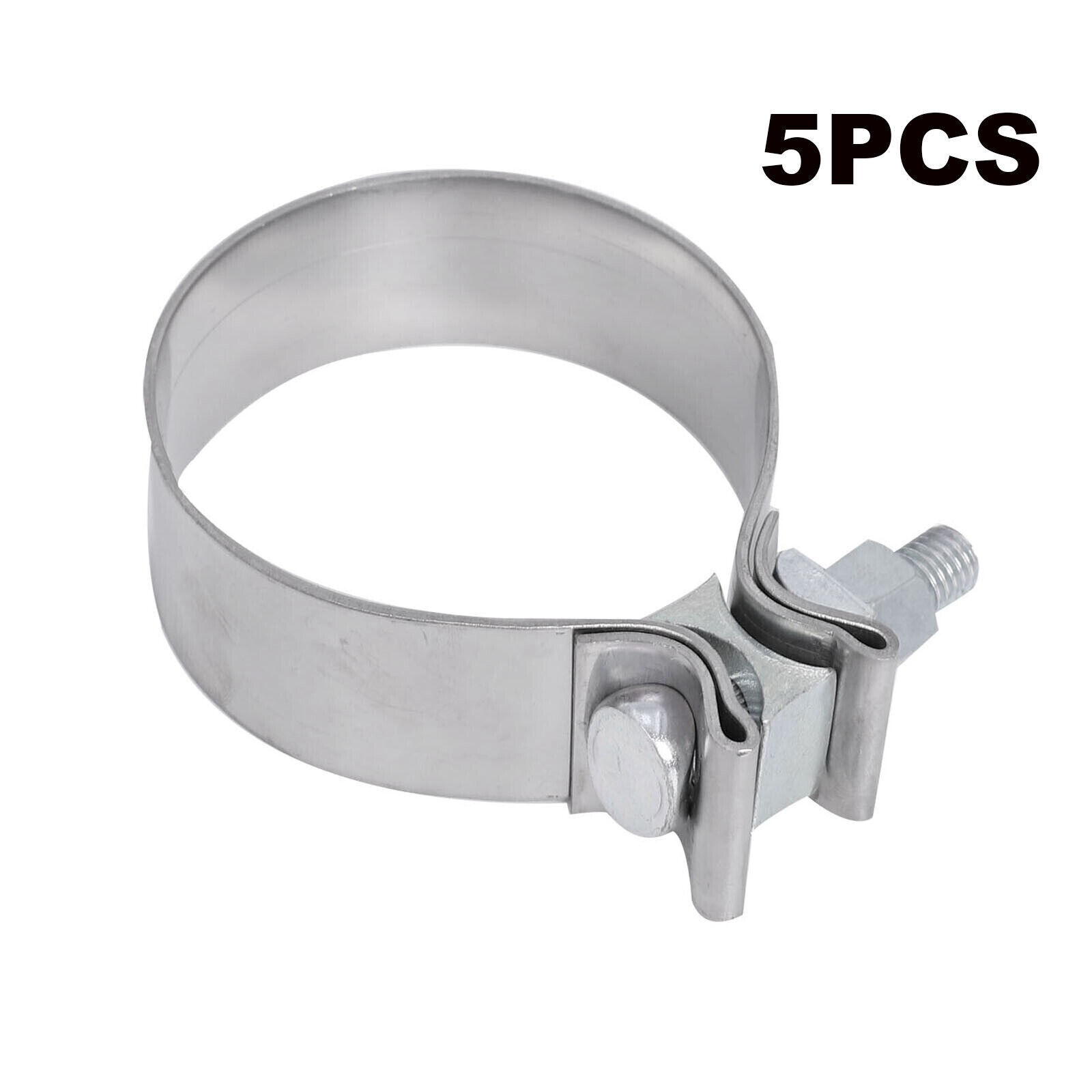 5PCS 1.75" 1 3/4" T409 Stainless Steel Narrow Band Exhaust Clamps ...