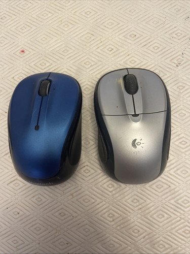 Logitech x 2 M325 Wireless Optical Ambidextrous Mouse Blue + M305 ...