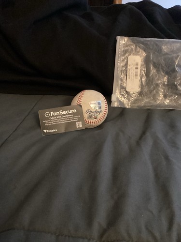 Luke Voit Yankees Signed Game Used Baseball Fanatics Certified From ...