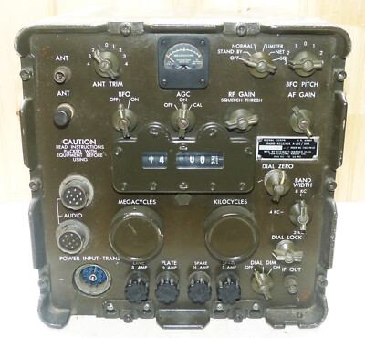 Vintage Stewart-Warner/Collins R-392 /URR US Military Radio Receiver ...